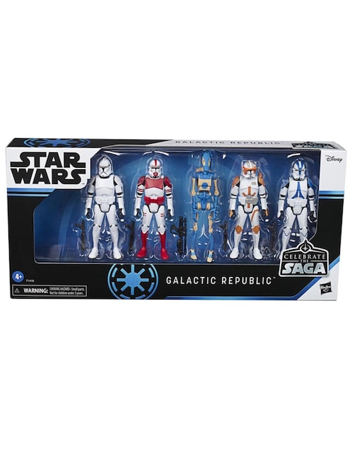 Set de Figuras Hasbro Galactic Republic Hasbro Star Wars Celebrate the ...