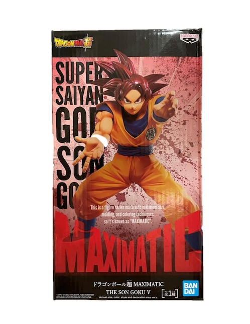 Figura articulada Dragon Ball Super Son Goku deluxe Bandai con ...