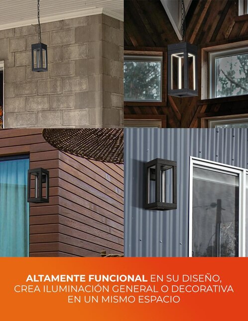 Arbotante LED Tecnolite Septans 4